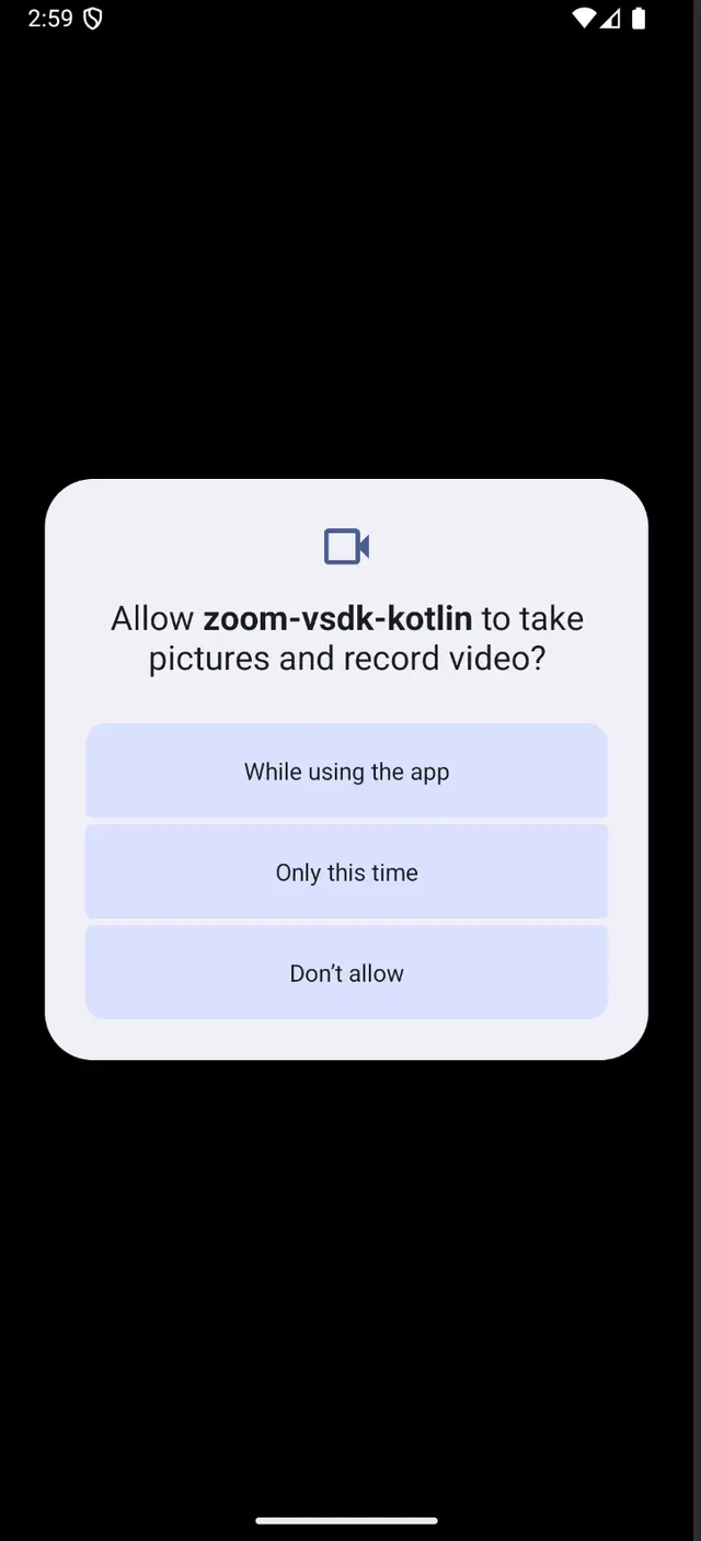Getting started with Zoom Video SDK for Android