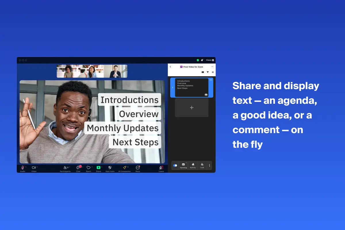 Prezi Video for Zoom app has experienced 4x customer growth in the last ...