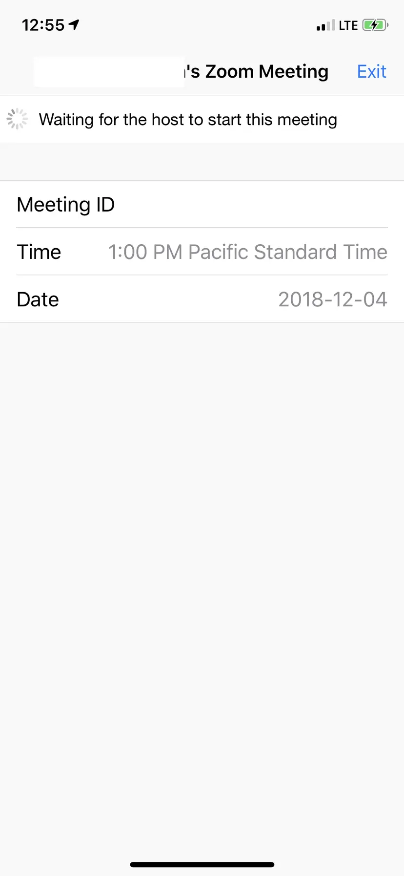 Customize the waiting UI