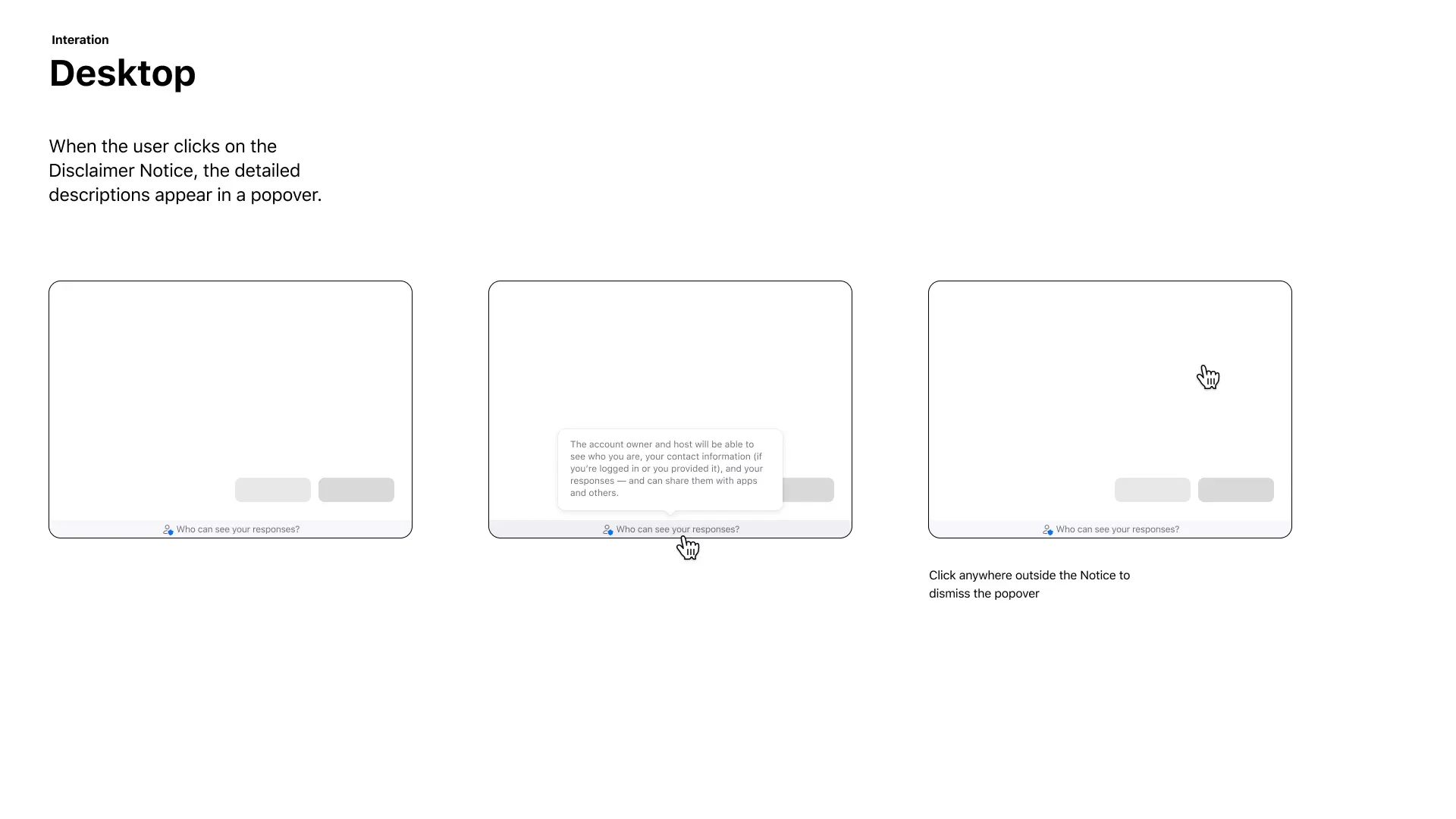 Meeting SDK - UI Notices
