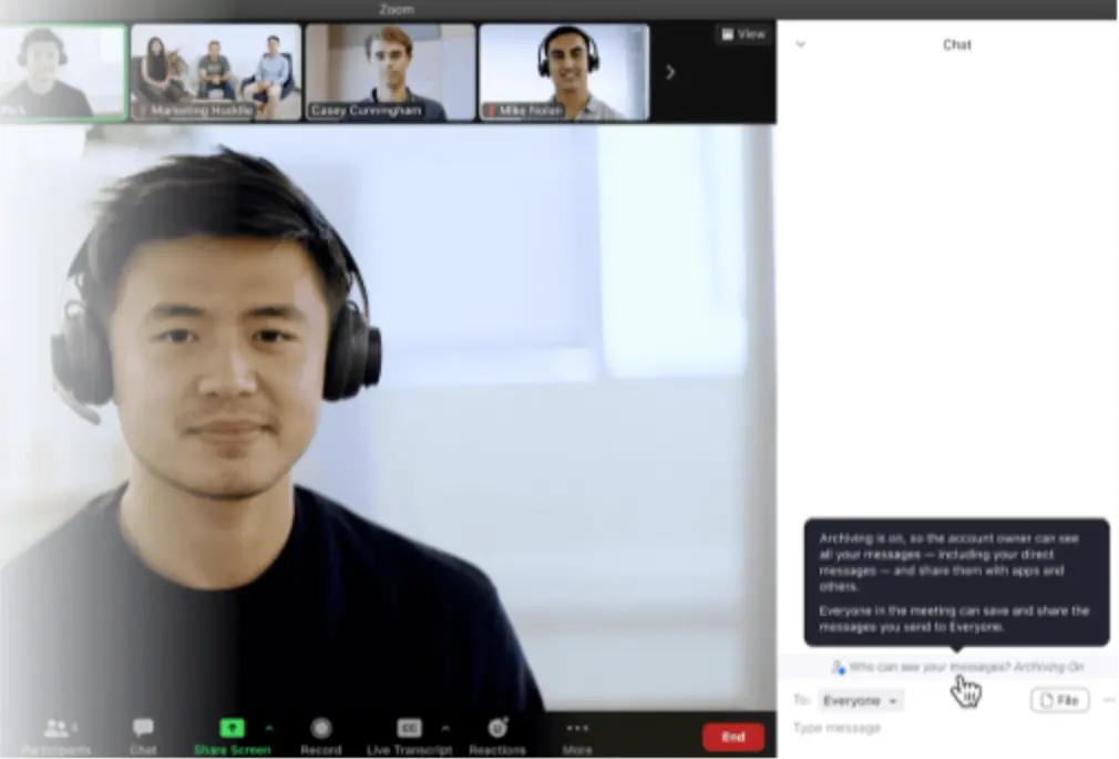Meeting SDK - UI Notices