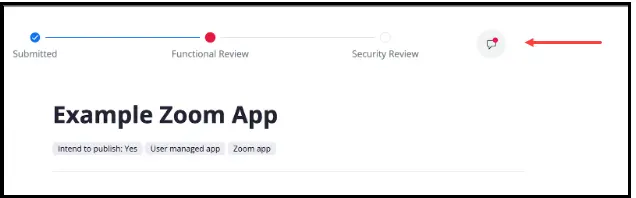 Check review status (legacy apps) - Distribute - Zoom Developer Docs