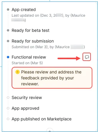 Check review status - Zoom Developers