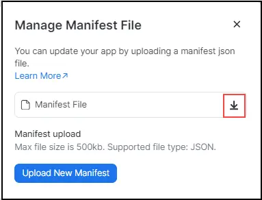 manifests - beta