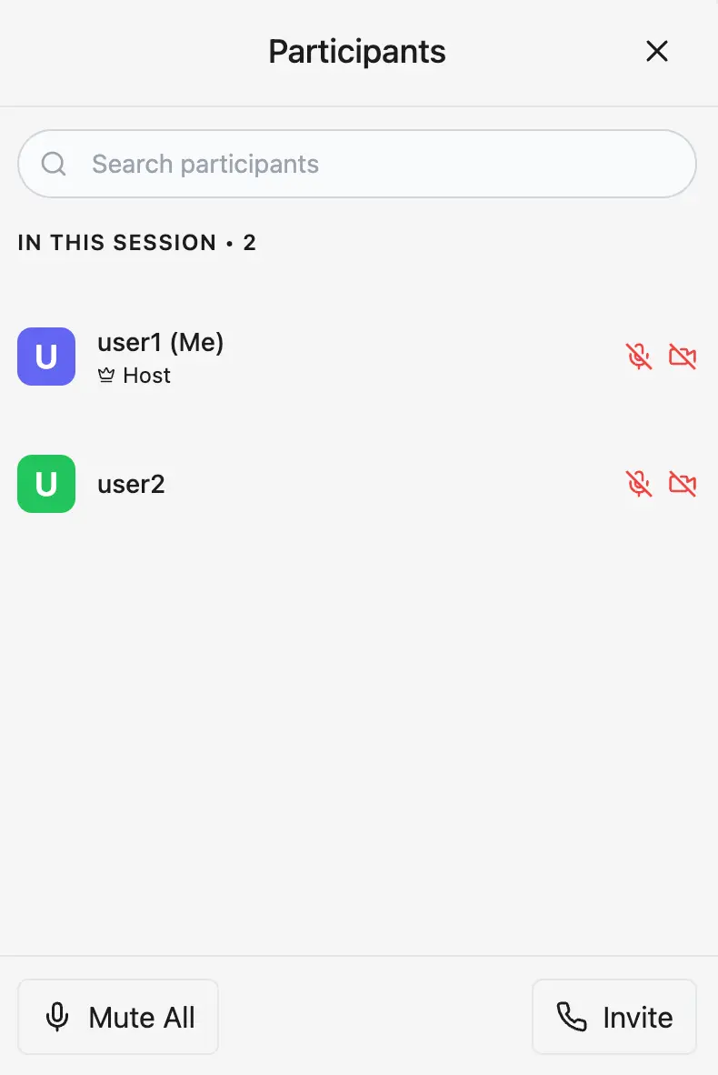 Video SDK - web - UI Toolkit