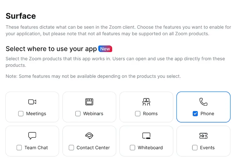 Zoom Apps for Zoom Phone