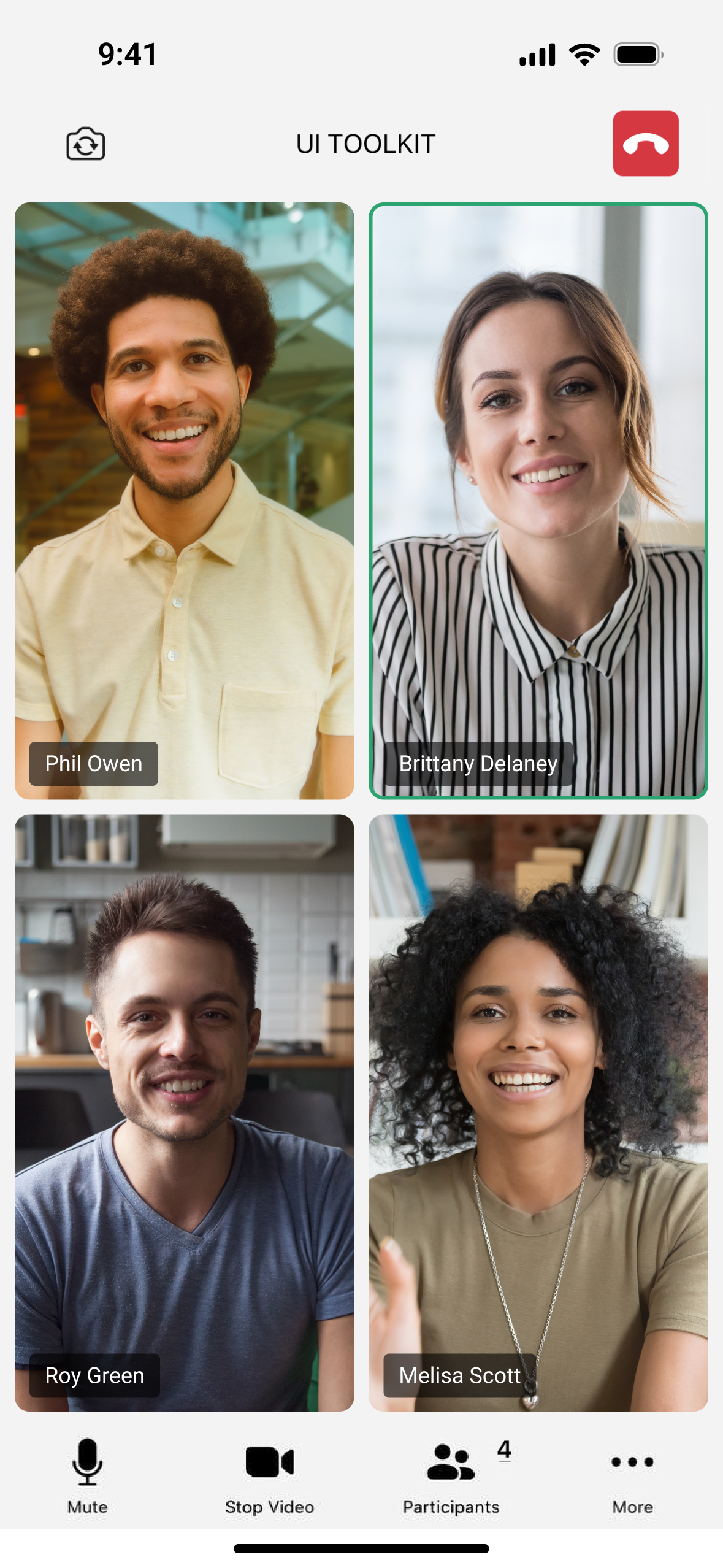Video SDK - Android - UI Toolkit