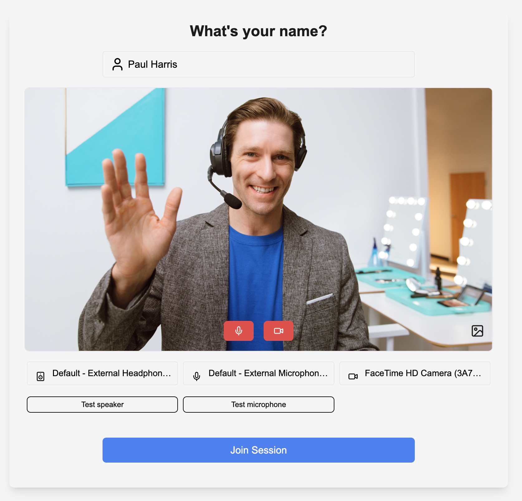 Video SDK - web - UI Toolkit