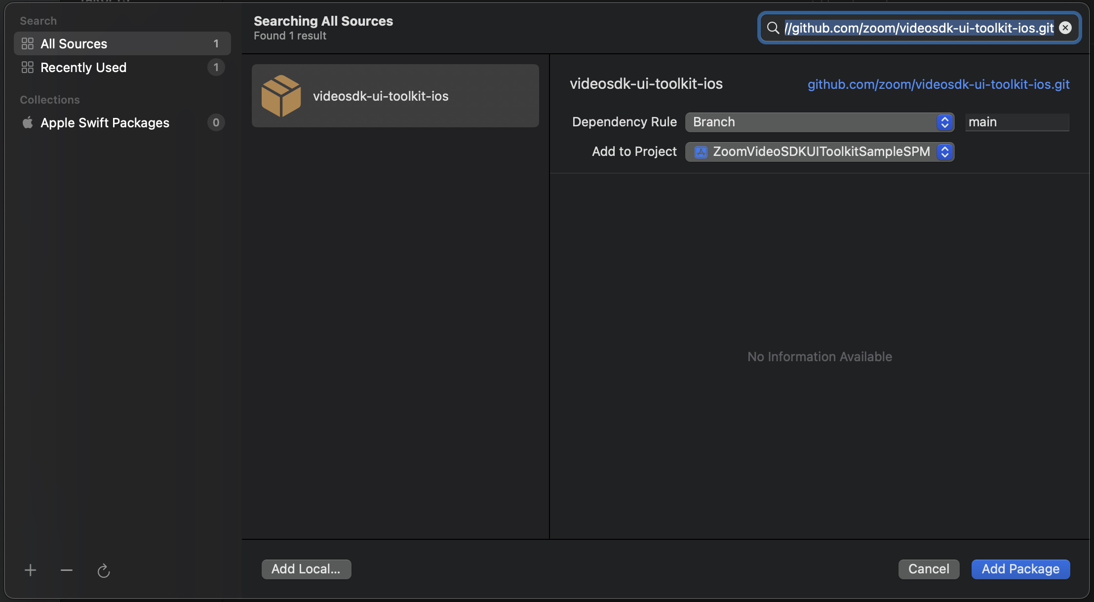 Video SDK - iOS - UI Toolkit